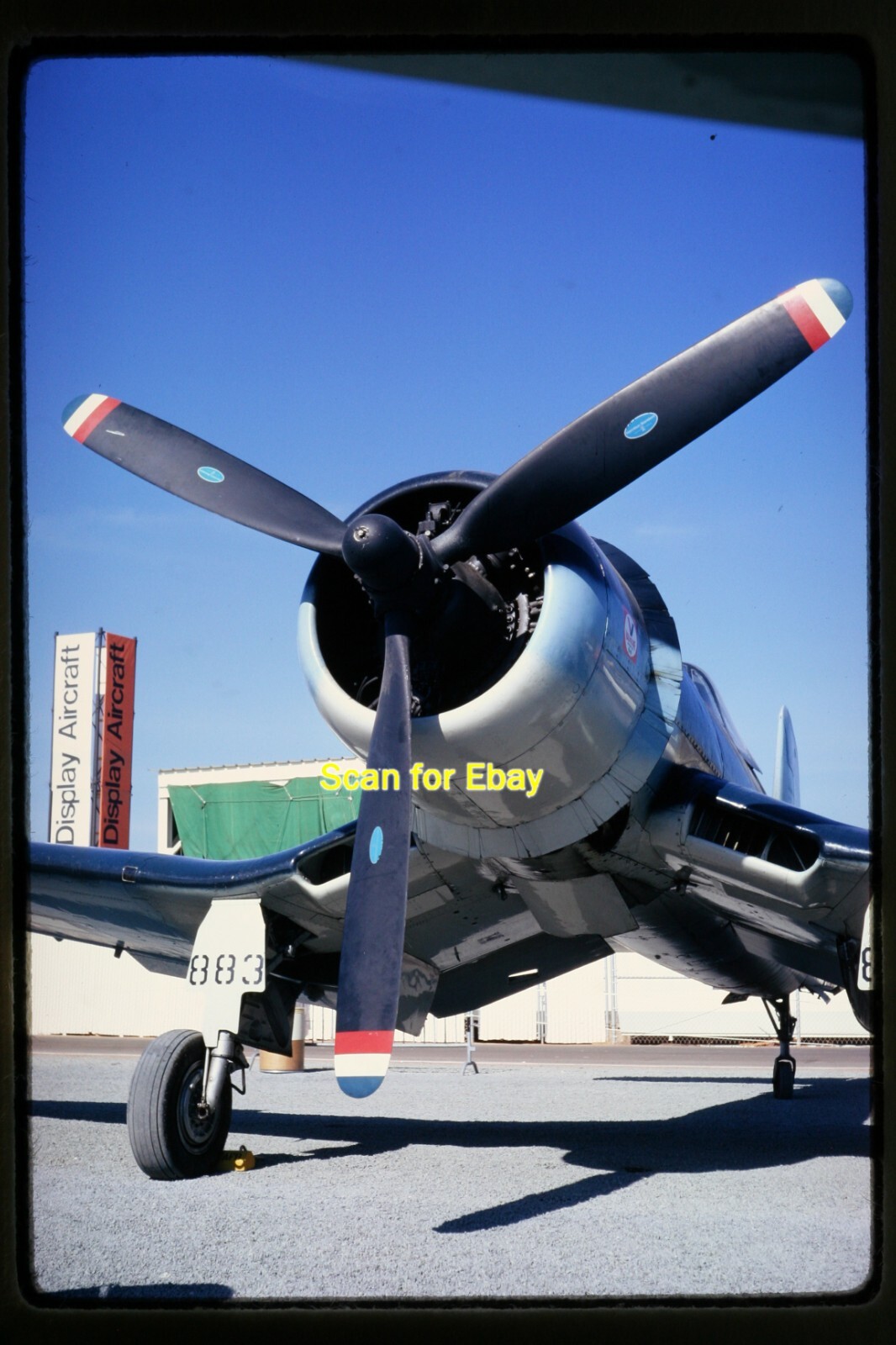 Aircraft at Washington Dulles Airport in 1972, Kodachrome Slide aa 18 ...