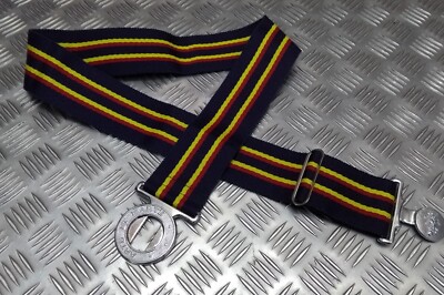 REME Stable Belt Royal Electrical and Mechanical Engineers Insignia ...