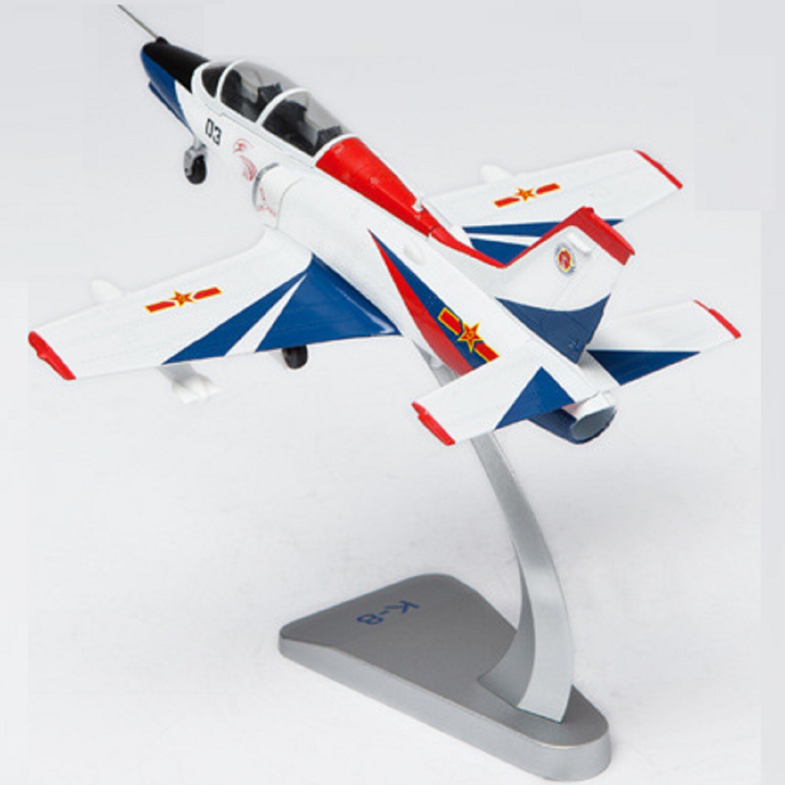 1:48 China K-8 Trainer High Simulation Airplane Diecast Aircraft Model ...