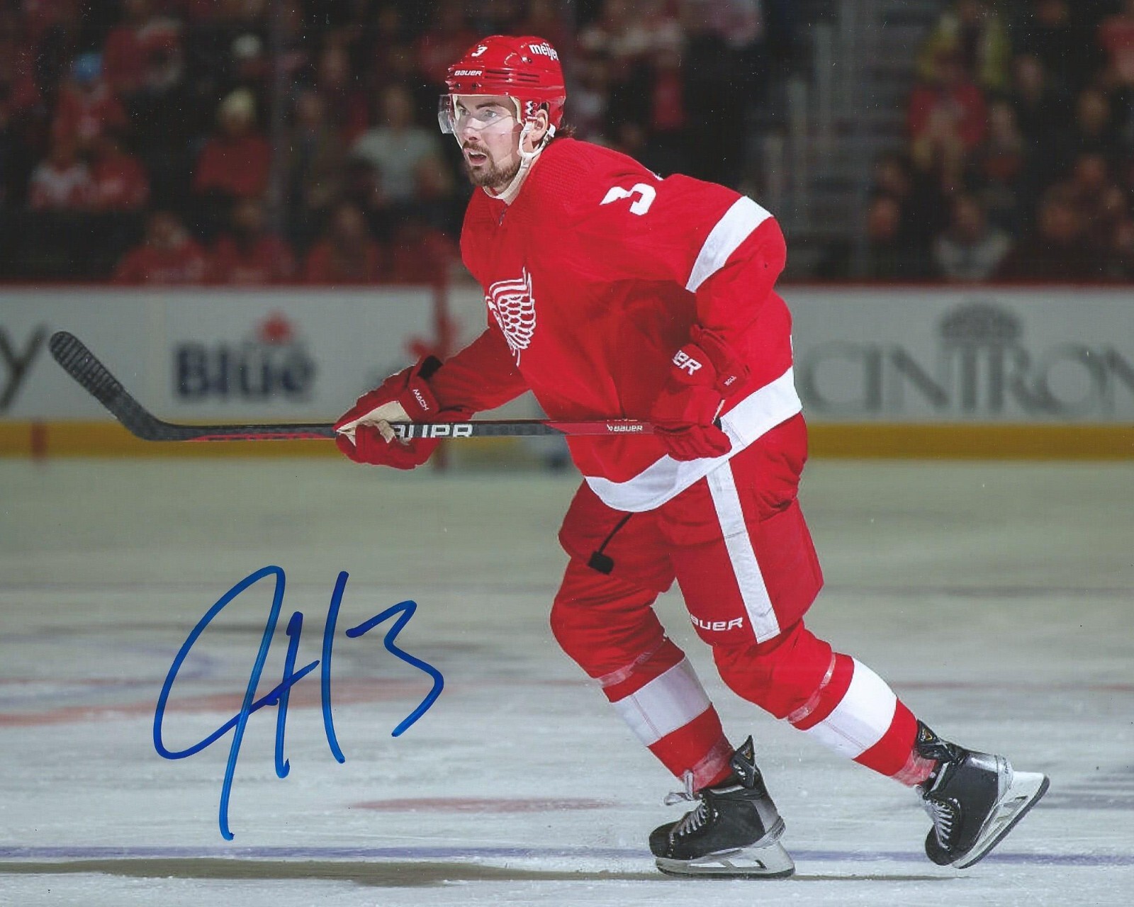 Justin Holl Signed 8x10 Photo Detroit Red Wings Autographed COA | eBay