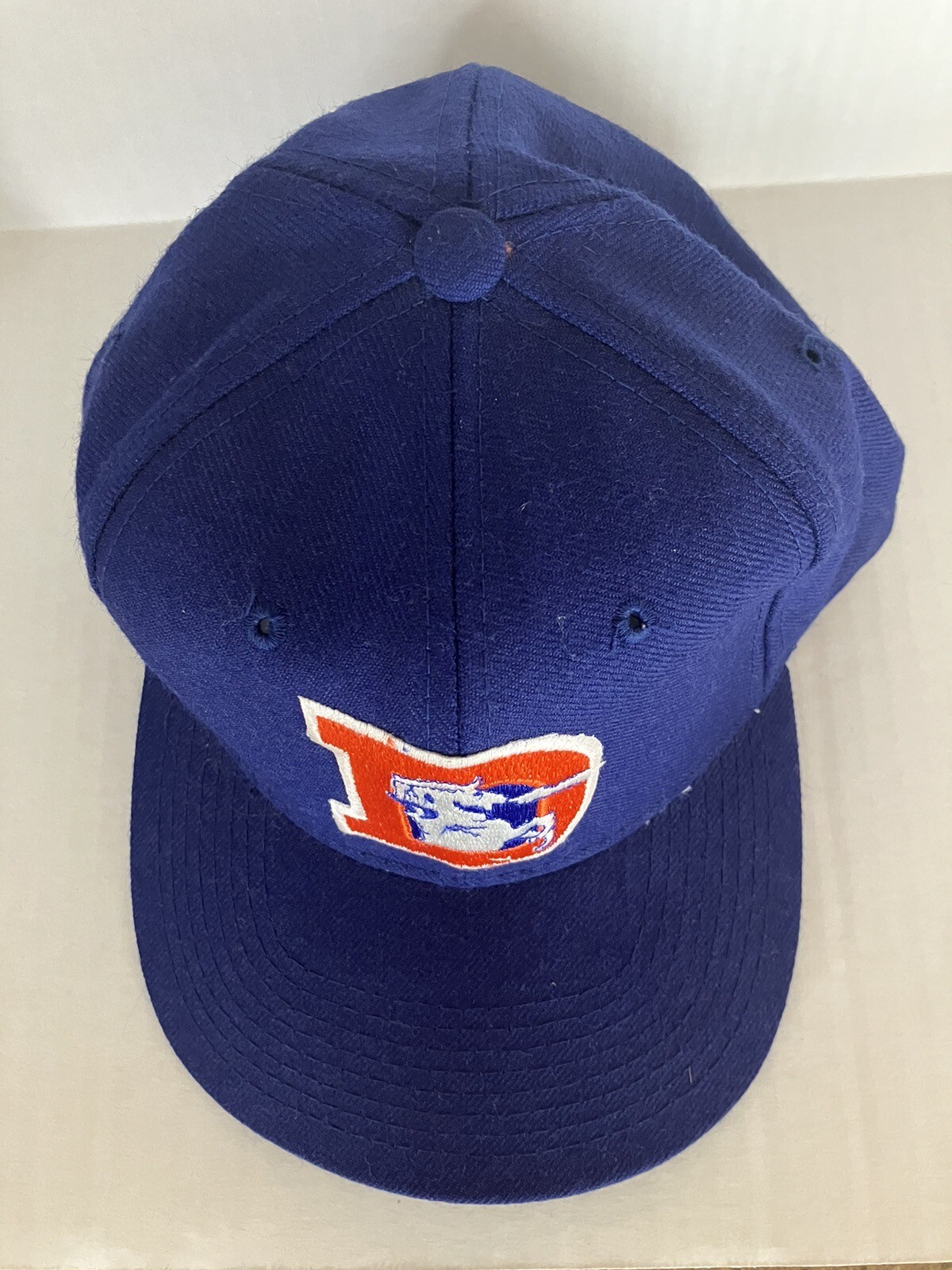 Vtg 90s Denver Broncos Hat Lot New Era Wool Eastport Cotton Snapback ...