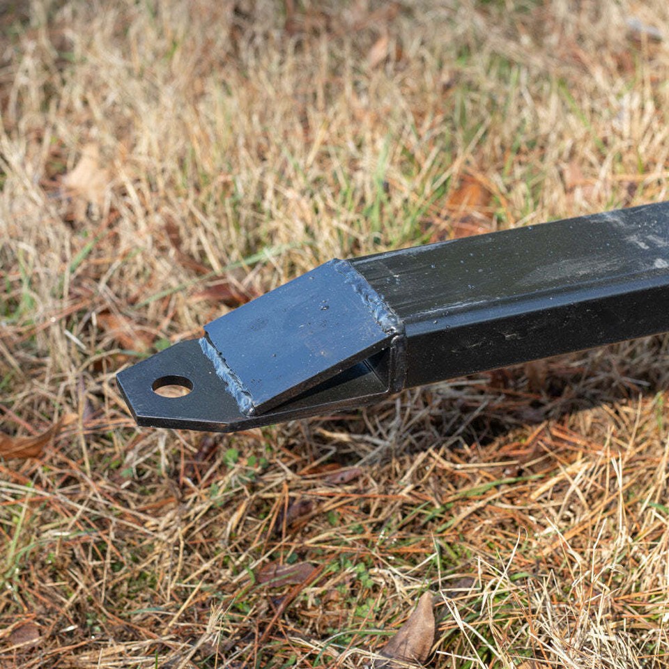 Titan Attachments Pin-On Pallet Fork Frame Attachment, 46" Hefty Fork ...