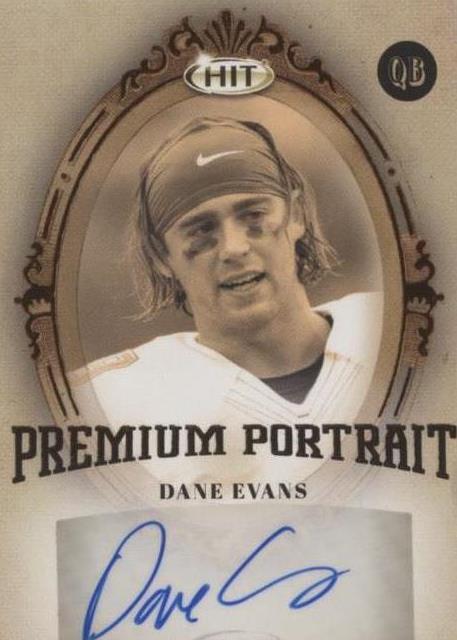 2017 Sage Hit - Premium Portraits Dane Evans #PPA-DE Autographs (AU, RC) for sale online | eBay