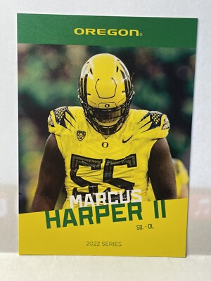 MARCUS HARPER II #55 - Oregon Ducks - 2022 Player Trading Card | eBay