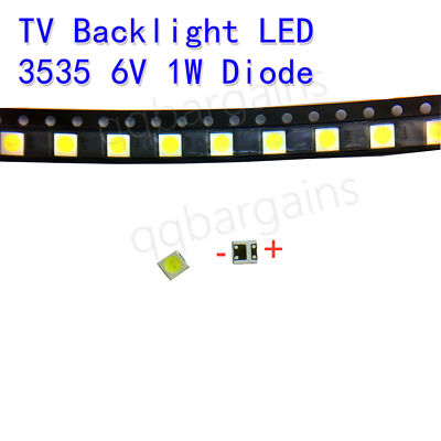 Sharp TV Backlight LED Diode SMD 3535 3537 6V 1W Cool White Vizio LG ...