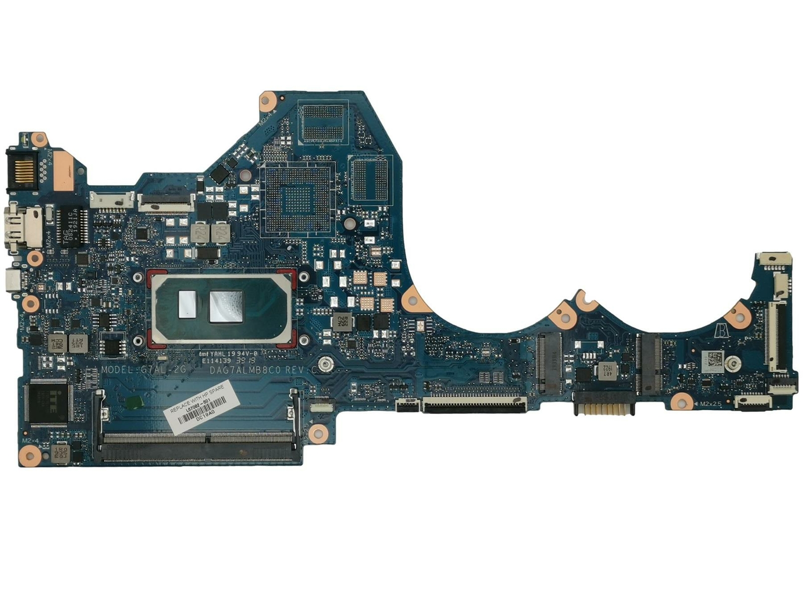 HP Pavilion 14-ce Motherboard Dag7almb8c0 Rev-c Model G7al-2g for sale ...
