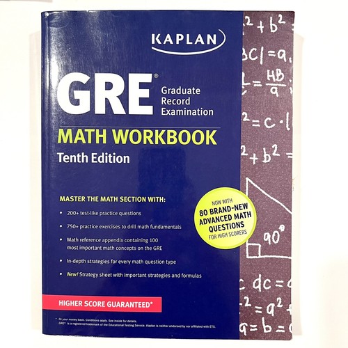 Kaplan Test Prep Ser.: Gre Math Workbook by Kaplan Test Prep Tenth ...