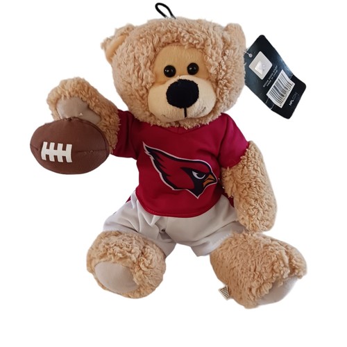 Arizona Cardinals Teddy Bear Plush 13" NFL Football Stuffed Toy By Good ...