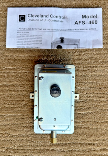 Cleveland Controls DP Switch w/ Manual Reset AFS-460-159 | eBay