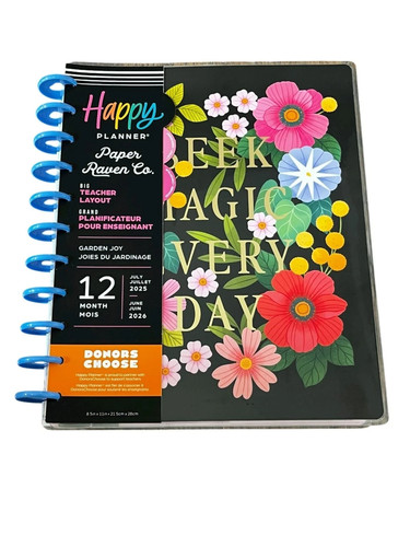 Happy Planner Paper Raven Co. Organizer 6.5x11in Big Teacher Layout ...