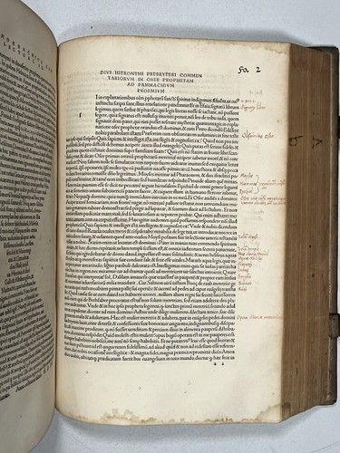 The Works of St. Jerome 1516 STUNNING Folios; Erasmus Post-Incunable ...