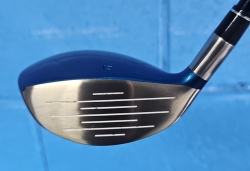 CUSTOM BLUE TAYLORMADE V STEEL 18° 5 WOOD MATRIX OZIK 6Q3 STIFF FLEX ...
