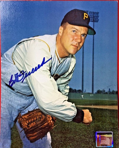 BOB FRIEND AUTOGRAPHED SIGNED PITTSBURGH PIRATES 8X10 PHOTOGRAPH wCOA ...