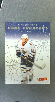 2003-04 Upper Deck Victory Game Breakers #12 Mike Comrie Oilers | eBay