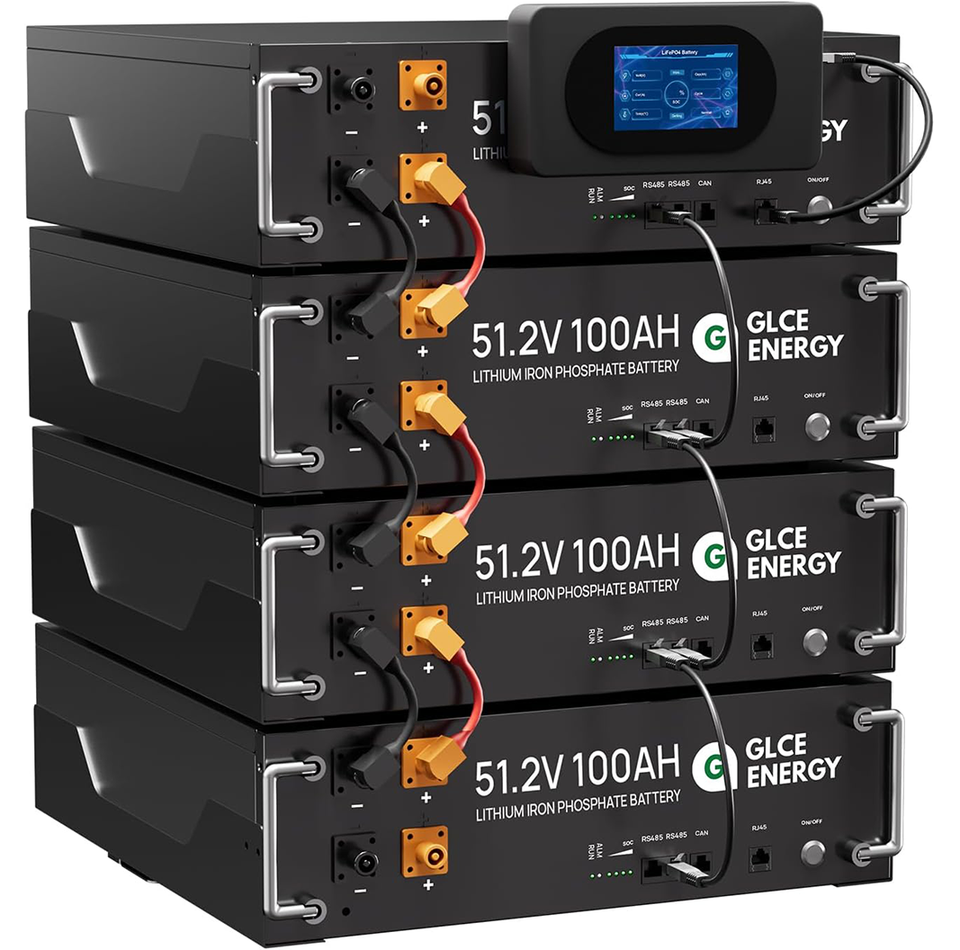 48V 50Ah 100Ah 200Ah LiFePO4 Lithium Battery Metal Case BMS Off-grid | eBay