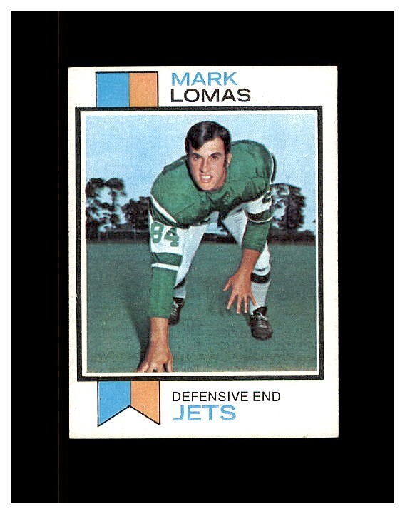 1973 Topps #302 Mark Lomas Jets Northern Arizona NR.MINT | eBay