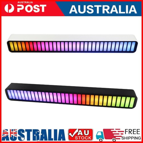 Color Changing Music Level Light LED Pickup Rhythm Light 32-Bit RGB ...