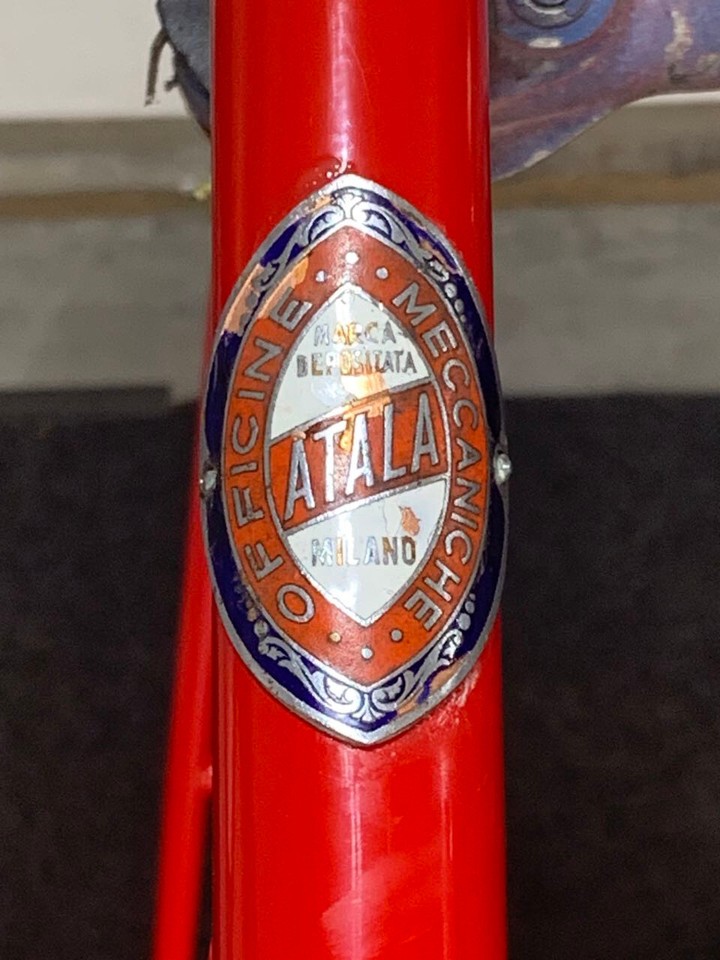 62cm Atala Record vintage steel frame-set - Refinished + extras | eBay