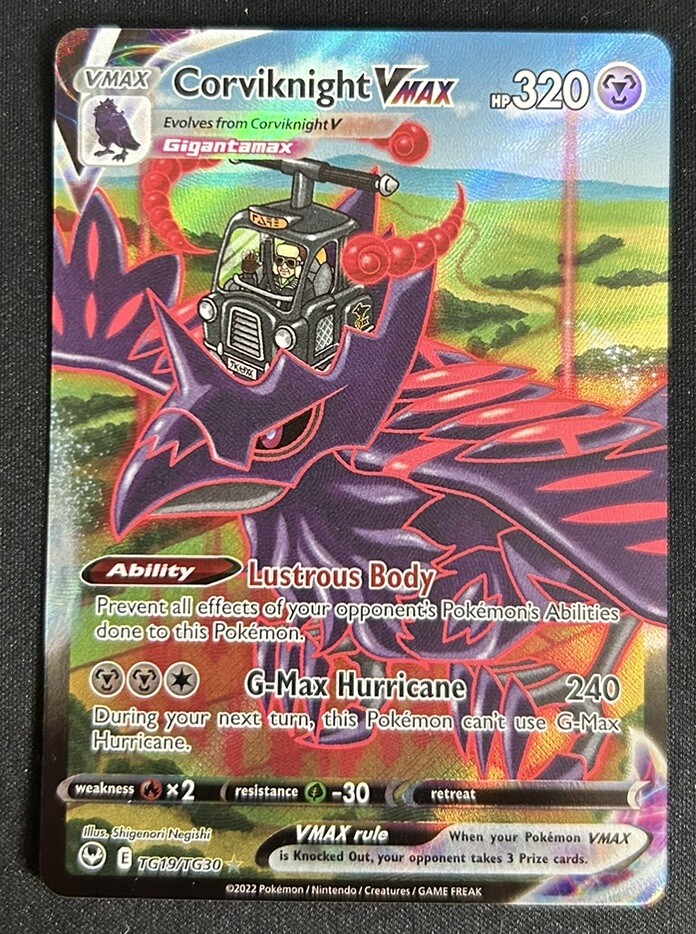 Corviknight VMAX TG19/TG30 Silver Tempest Trainer Gallery Pokemon TCG ...