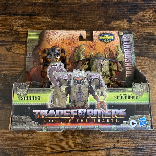 Transformers Rise of the Beasts Combiners 2-Pk Scourge & Predacon ...