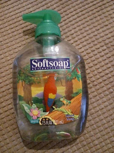 RARE Vintage Softsoap Hand Soap Dispenser w/PARROT Inside NEW UNUSED ...