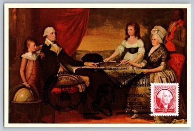 #3140a Pacific 97 George Washington Maxi Card w/Pictorial Cancel | eBay