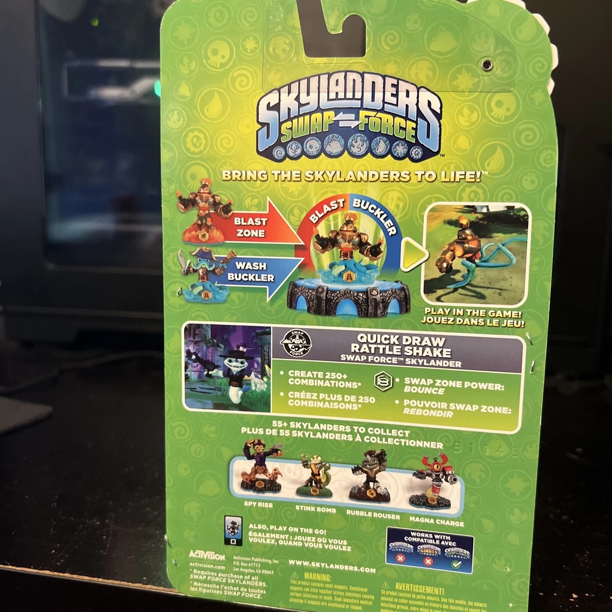 Skylanders Swap Force Quick Draw Freeze Blade