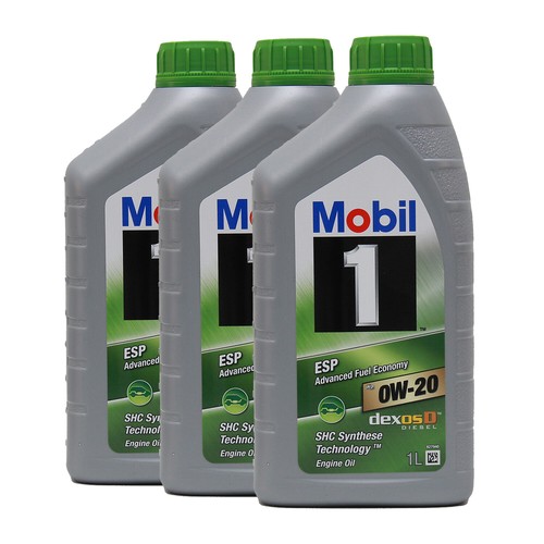 MOBIL 1 Esp X2 0W-20 Huile Dexosd, MB 229.71, VW 50800 ,VW 50900, 3x1 ...