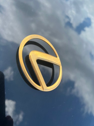 1992-2000 Lexus Front Hood GOLD SC400 SC300 Emblem Logo Badge Genuine ...