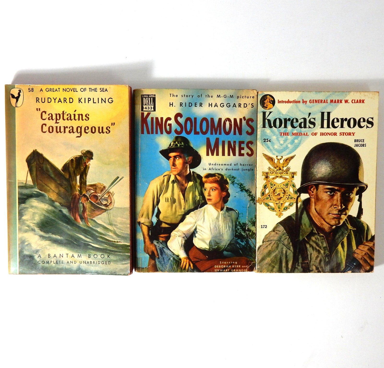 Vintage Mid-Century Paperbacks lot of 21 Instant Collection 1940s 1950s ...