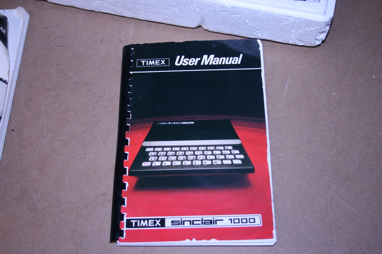 zx81 timex Sinclair 1000 microswitch keyboard composite, with TV ...