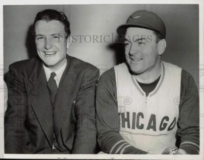 1941 Press Photo Lou Stringer and Jimmy Wilson at Catalina Island ...