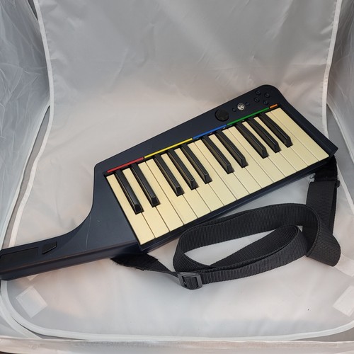 Rock Band 3 Wireless Keyboard Piano Keytar Harmonix 96161 w/ Strap ...