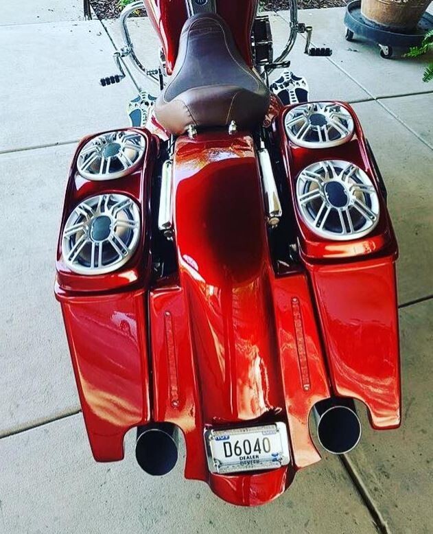 4”, 5” OR 6” STANDARD Complete Bagger Kit for Harley Davidson Touring ...