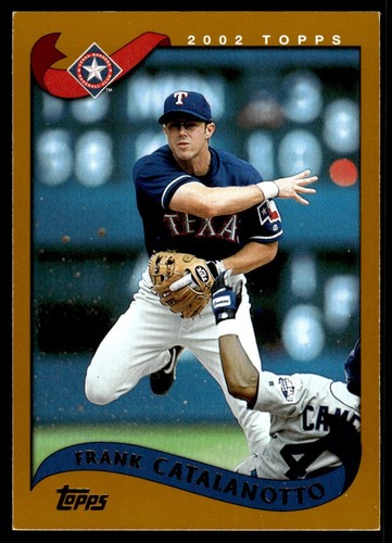 2002 Topps Baseball Card Frank Catalanotto A Texas Rangers #128 | eBay