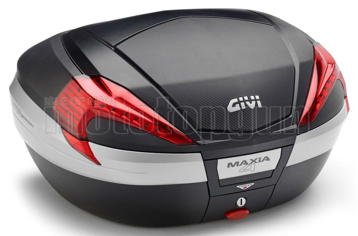 GIVI TOP CASE MAXIA 4 V56NN + PORTE-PAQUET YAMAHA MT10 MT-10 2016 16 ...