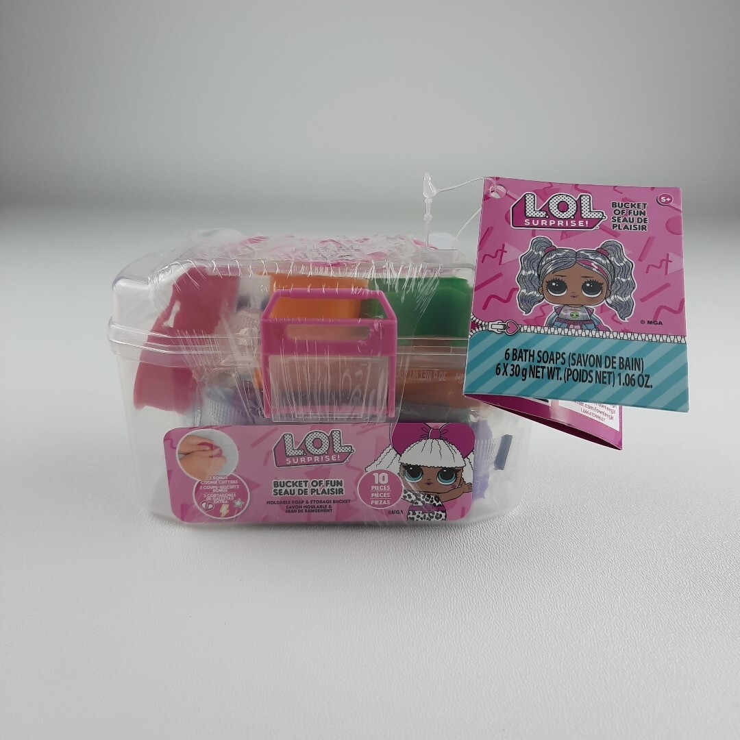 LOL Surprise Bucket of Fun Bath Soaps & Cookie Cutters NEW | eBay