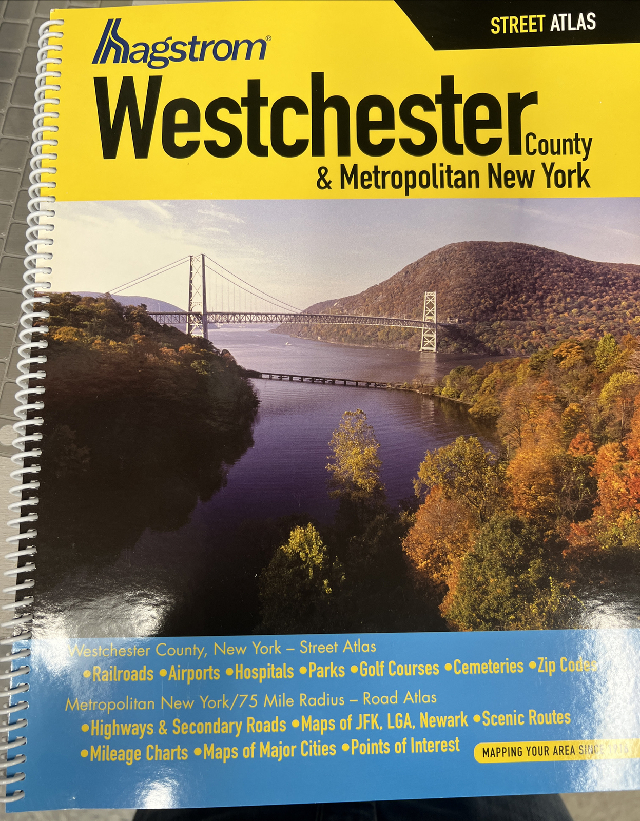 Hagstrom Westchester County and Metropolitan New York Street Atlas Ser ...