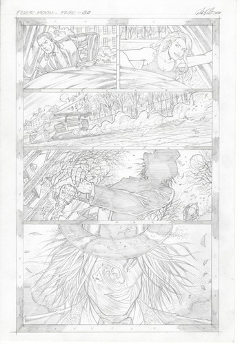AL RIO, Karen Marie Moning's Fever Moon, Original art Page 30, The Fear ...