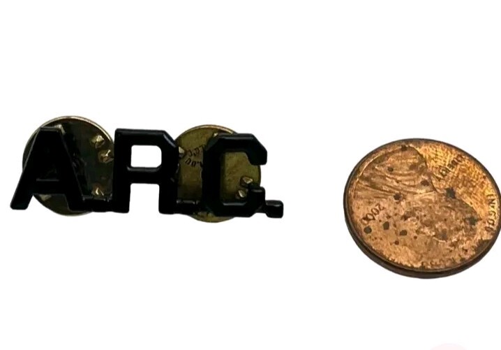 Vintage Military ARC Pin Badge | eBay