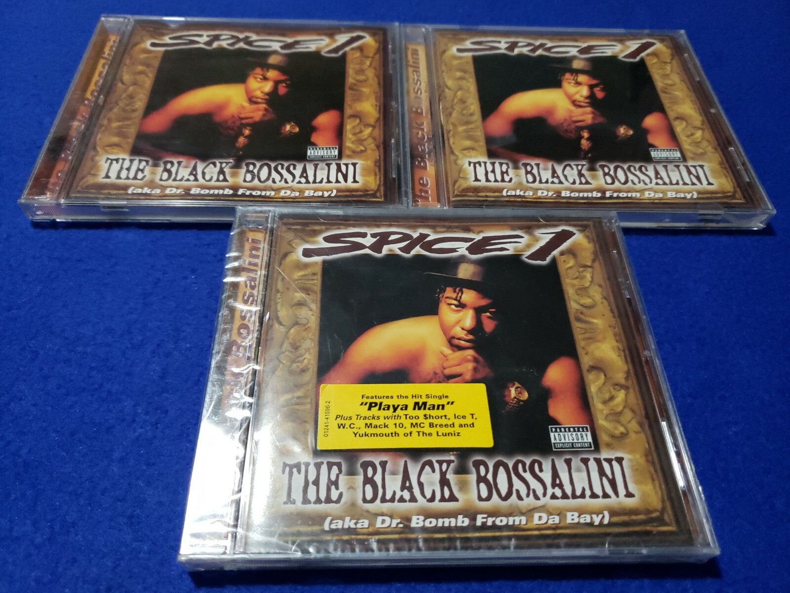 Spice 1 The Black Bossalini 3cd Collection 1997 Zomba Records OG Press ...