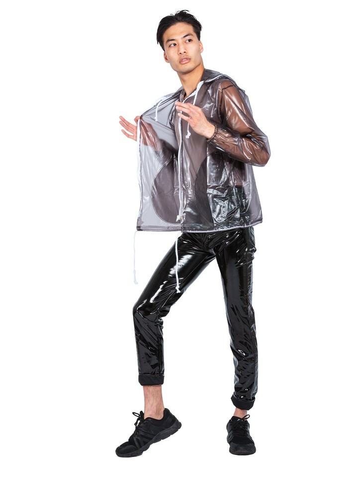 Honour Male PVC Straight Cut Jeans in Classic Black | eBay UK