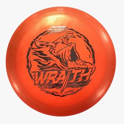 DISC GOLF INNOVA GSTAR WRAITH STABLE OVERSTABLE DISTANCE DRIVER 173-5g ...