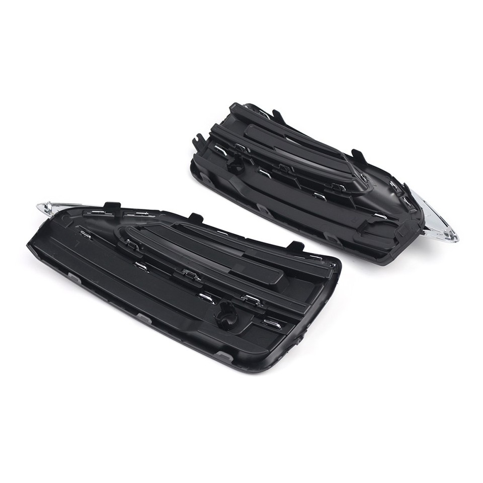 1 Pair Front Bumper Fog Light Grille 31663539 31663540 Fit Volvo XC90 ...