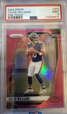2024 Panini Prizm - Rookies Caleb Williams #301 Pink Prizm (RC) | eBay