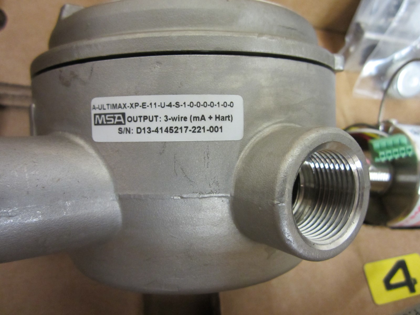 MSA ULTIMA XE GAS SENSOR 10148300 | eBay