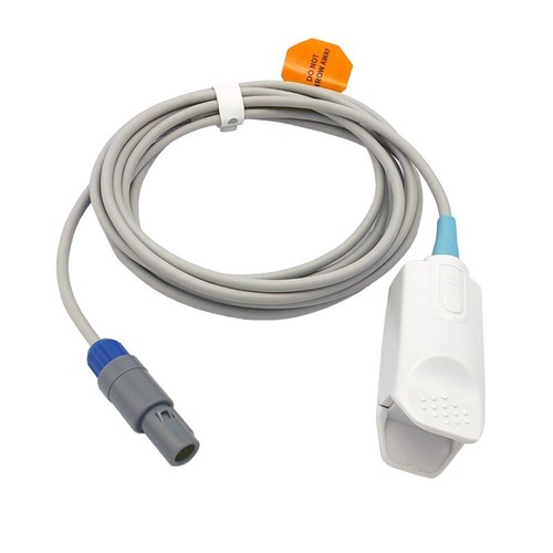 Compatible Biolight/Sinohero Finger Clip SpO2 Sensor, 5pins,M69/M9000 ...