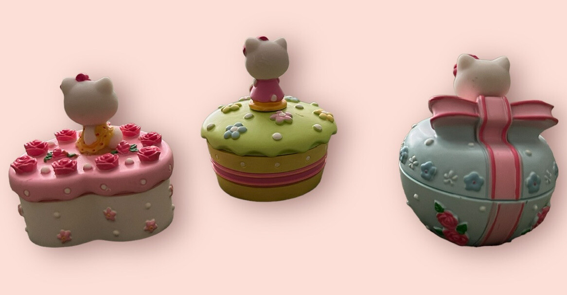 Sanrio Hello Kitty Trinkets Box Set (2004) ~~ Rare | eBay