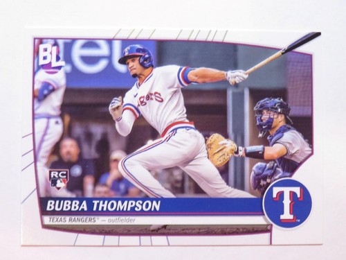 2023 Topps Big League Baseball Bubba Thompson Base Rookie Card #6 ...