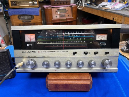 DX 150A Realistic Shortwave general coverage Receiver Tested SEE VIDEO ...